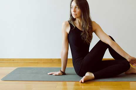 Ashtanga Yoga - Infinity Pose (leg Behind Head, Hip Opener) - Yoga ...